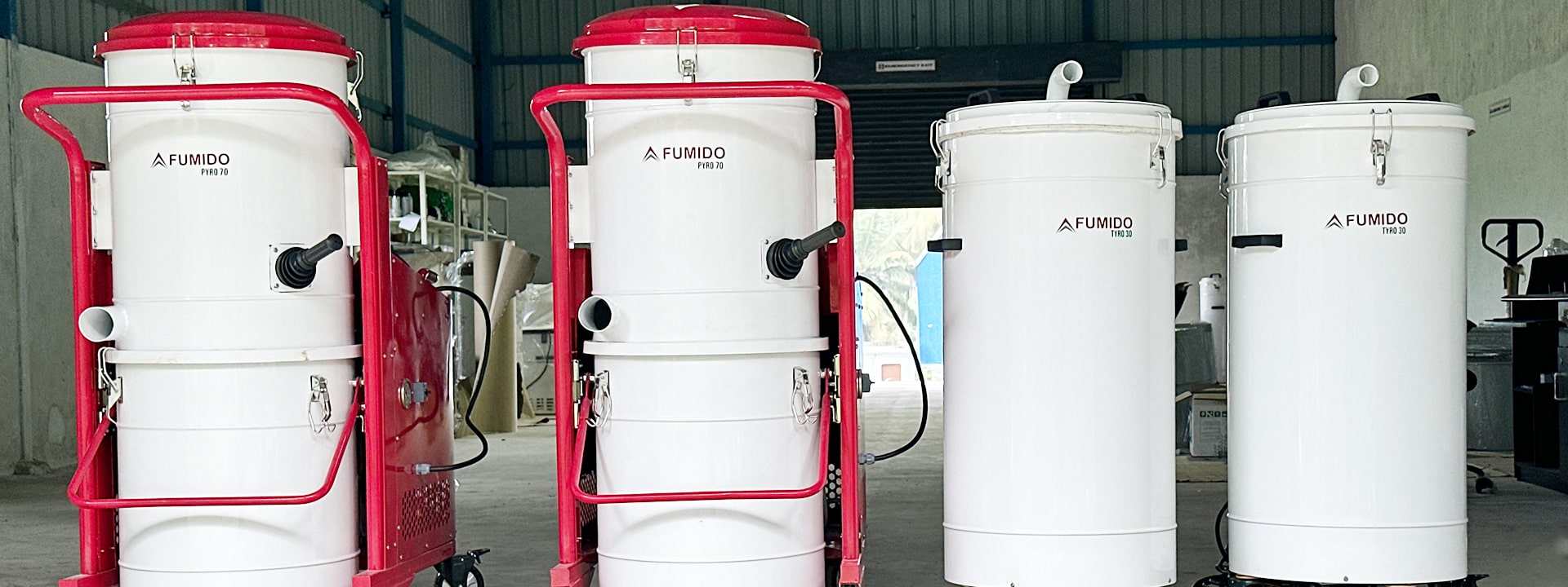 Industrial Vacuum Cleaners & Dust Collectors Manufacturers | Fumido